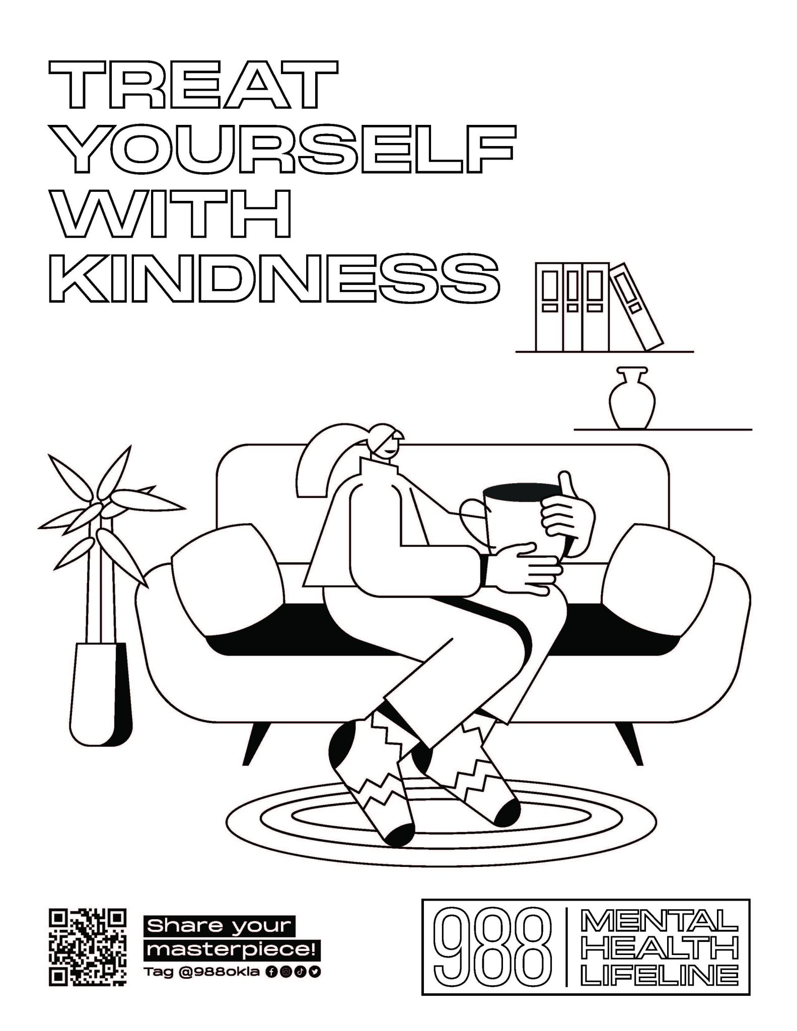 Coloring Sheets Archives - 988: Oklahoma's Mental Health Lifeline