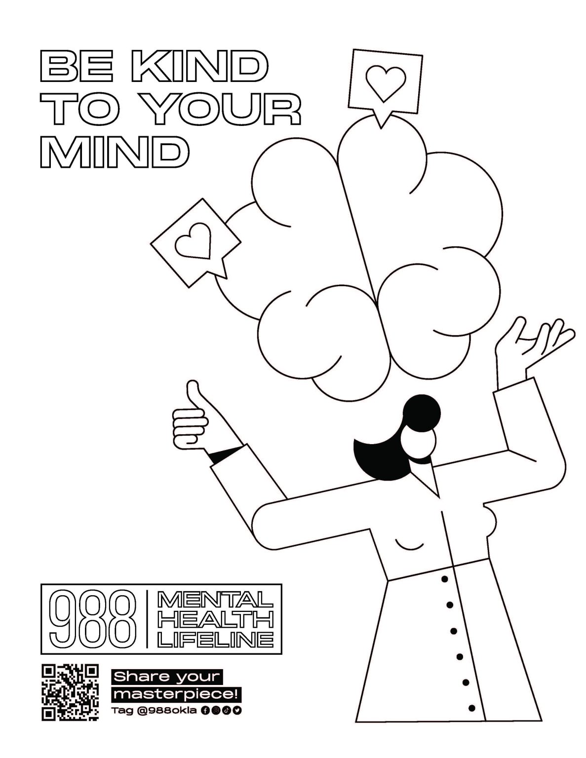 Coloring Sheets Archives - 988: Oklahoma's Mental Health Lifeline