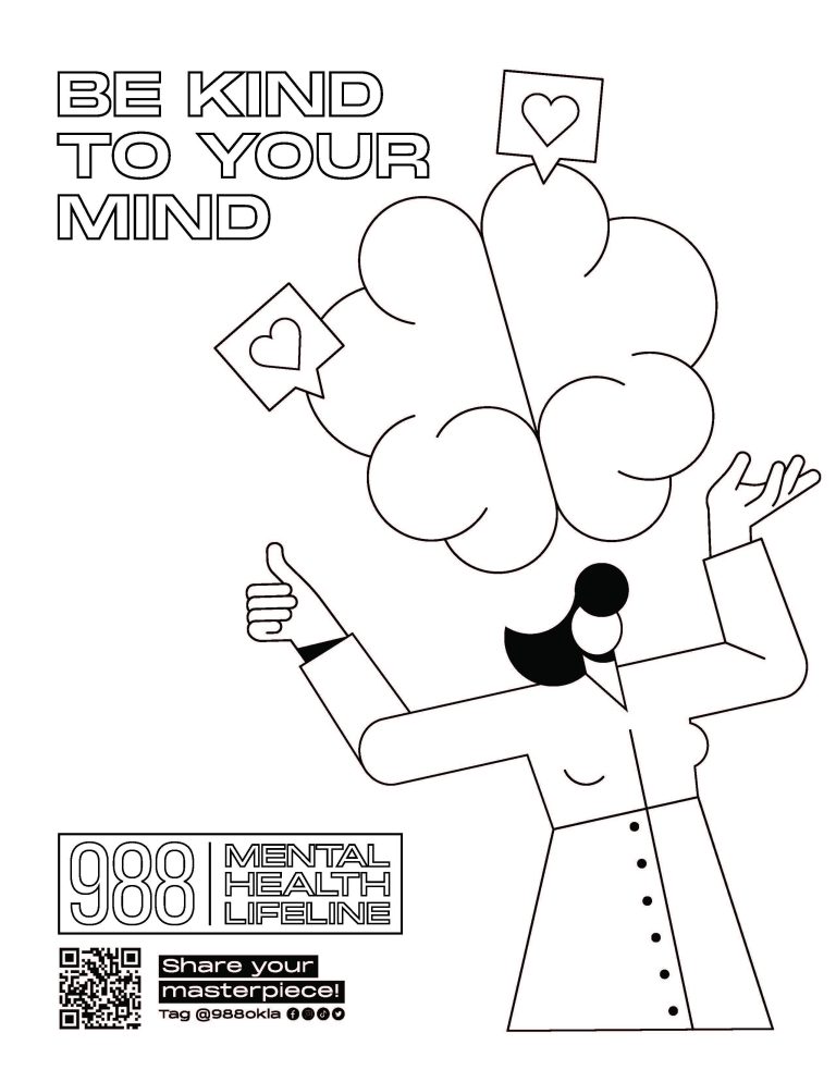 Coloring Sheets Archives - 988: Oklahoma's Mental Health Lifeline