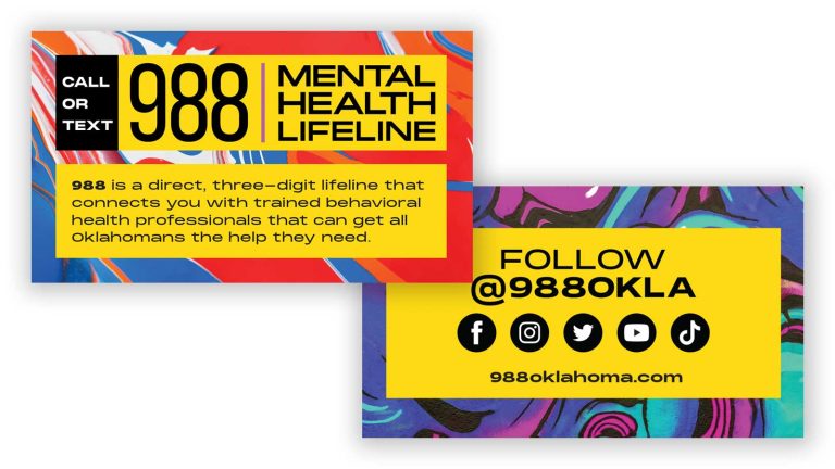 Outreach Cards Archives - 988: Oklahoma's Mental Health Lifeline