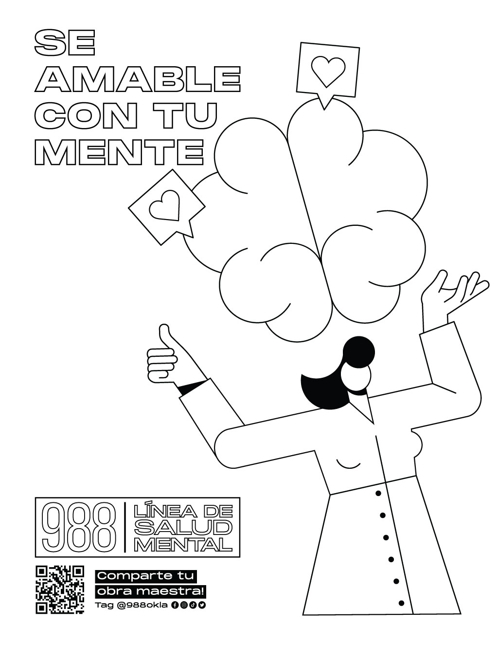 Se Amable Con Tu Mente - 988: Oklahoma's Mental Health Lifeline