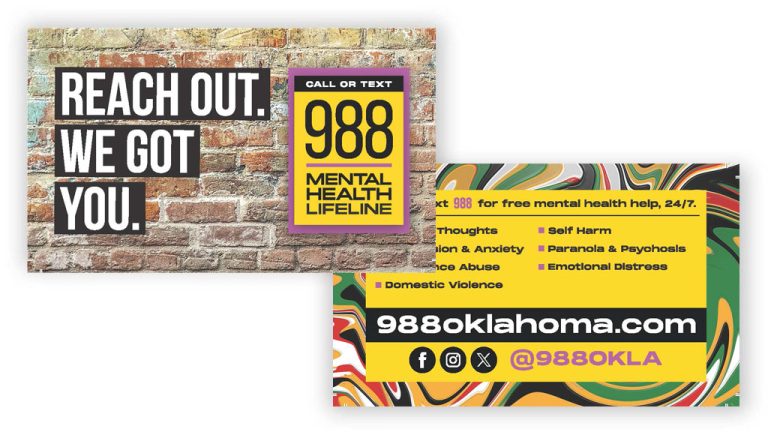 Outreach Cards Archives - 988: Oklahoma's Mental Health Lifeline