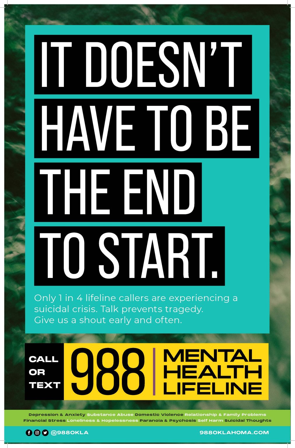 Posters Archives - 988: Oklahoma's Mental Health Lifeline