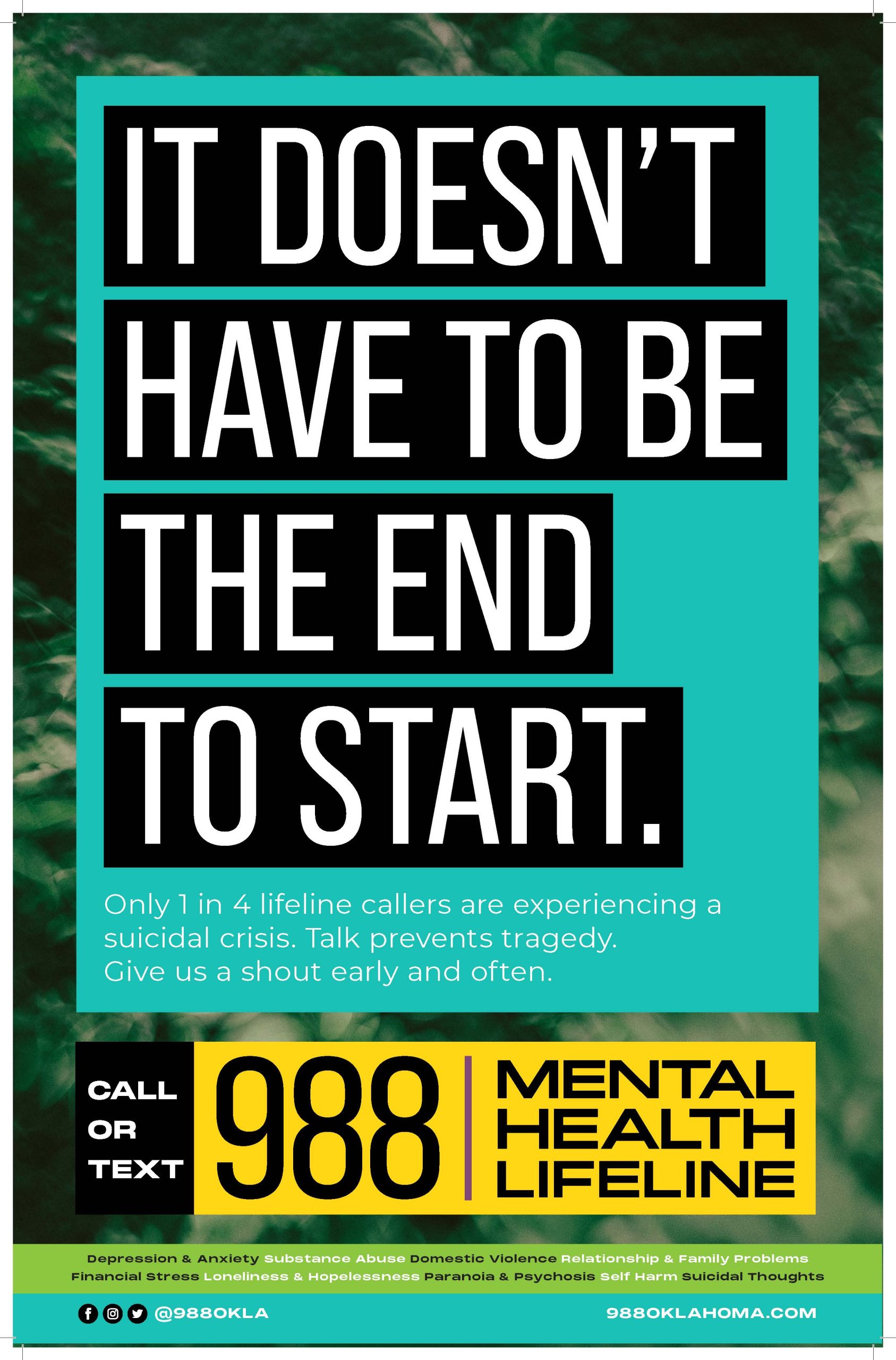 Posters Archives - 988: Oklahoma's Mental Health Lifeline